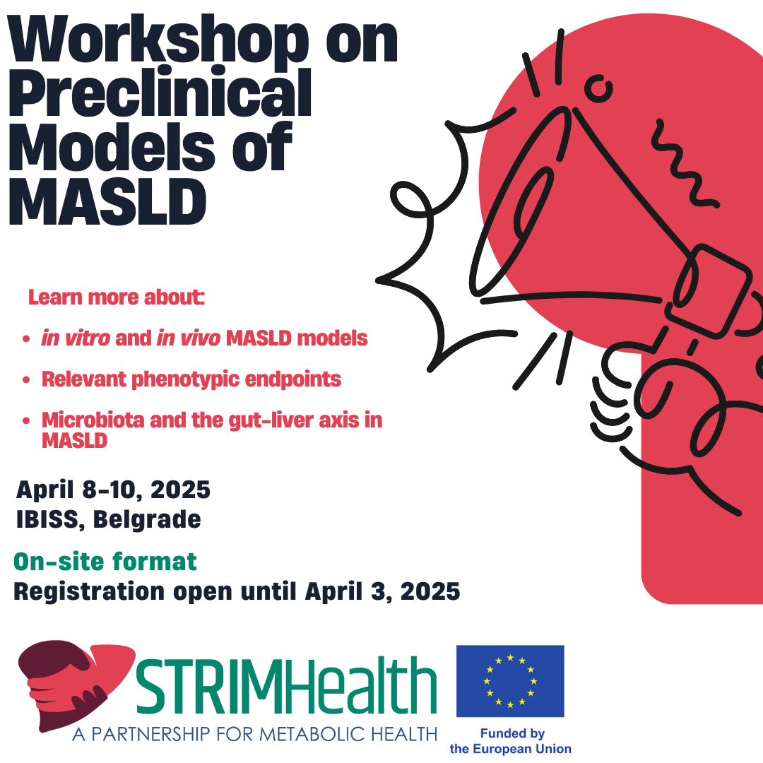 Register For Workshop On Preclinical Models Of MASLD Until April 3 ...
